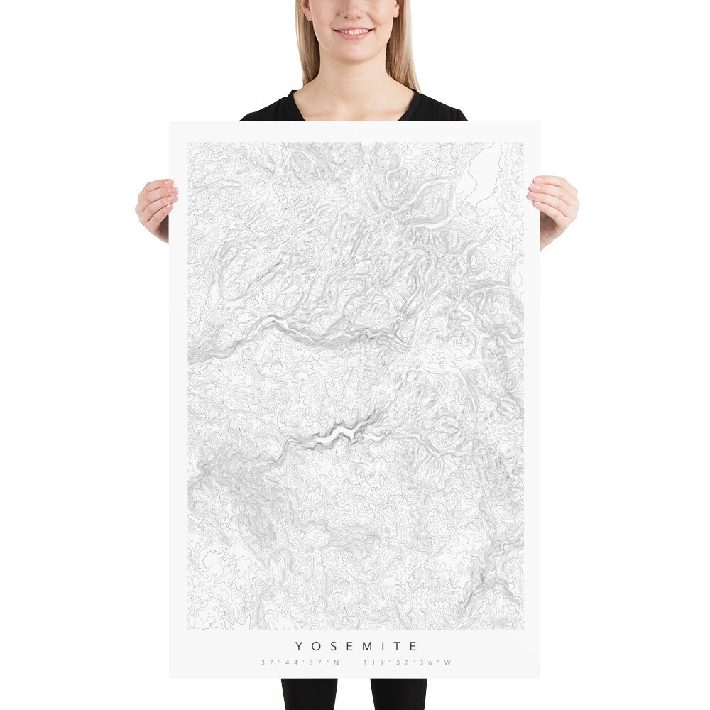 Custom Topographic Map Custom Map Gift Custom Map Custom Topo Map ...