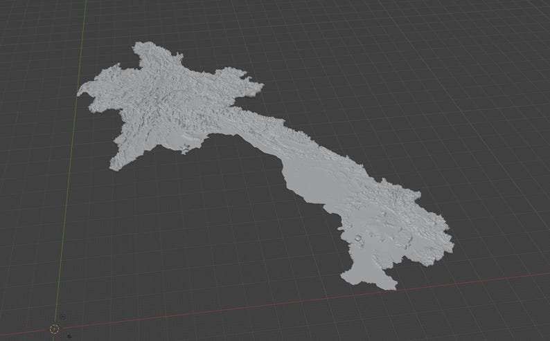 Digital Download - Custom 3D Topographic Model - STL - 3D Printing - Topographic Map - Custom 3D ...