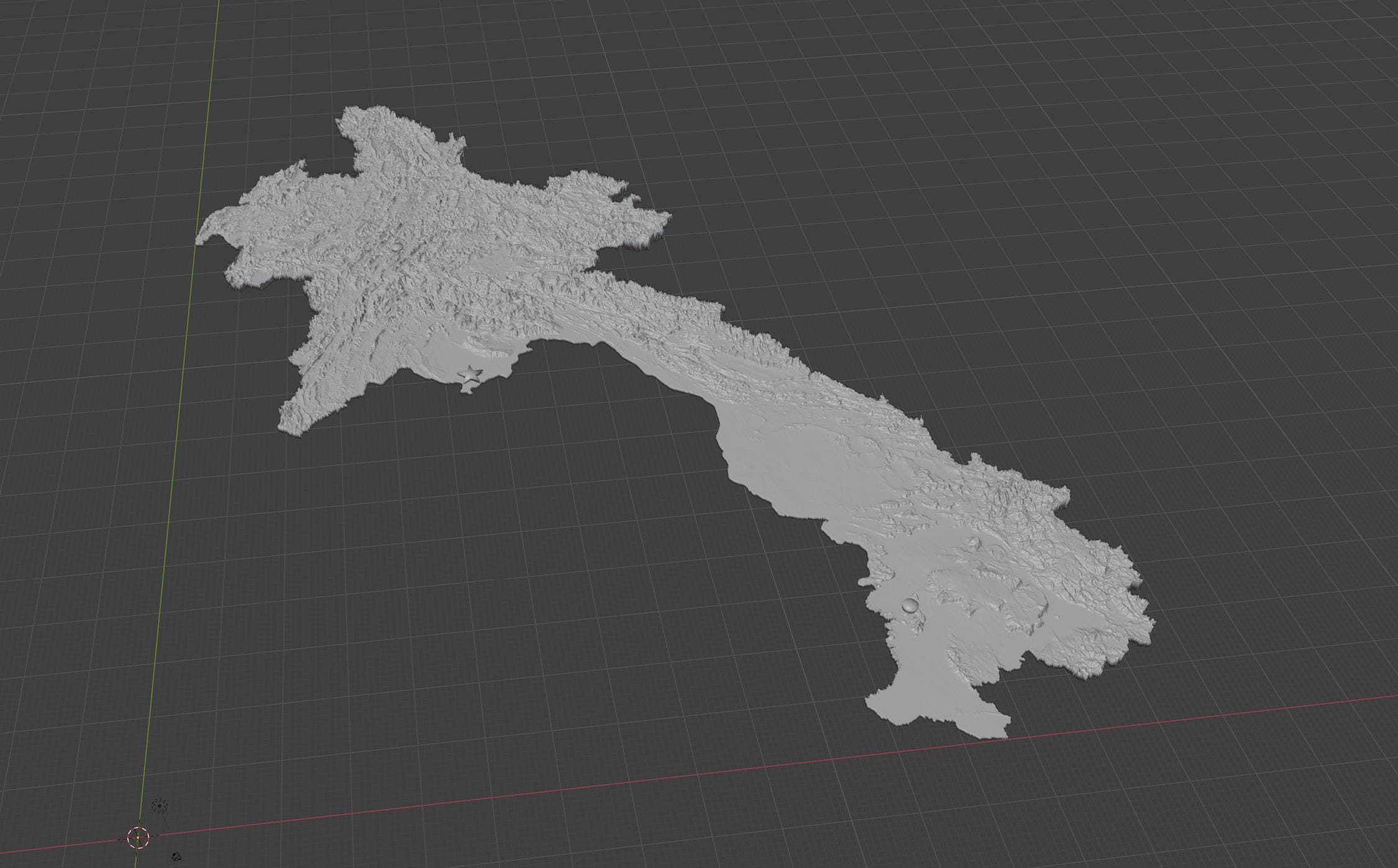 Digital Download - Custom 3D Topographic Model - STL - 3D Printing ...