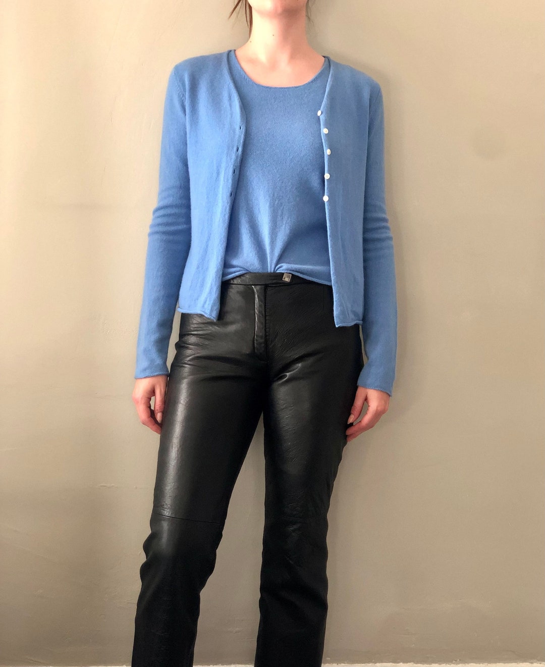 100% Cashmere Matching Set - Etsy