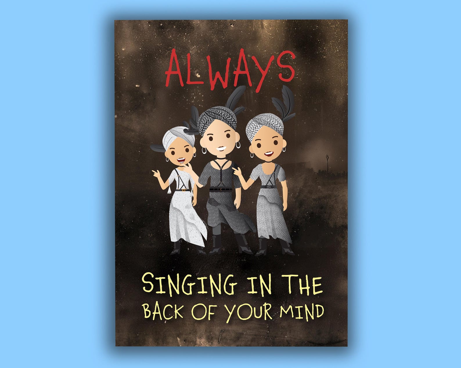 Fates - Hadestown the Musical Themed Greetings Card (blank Inside ...