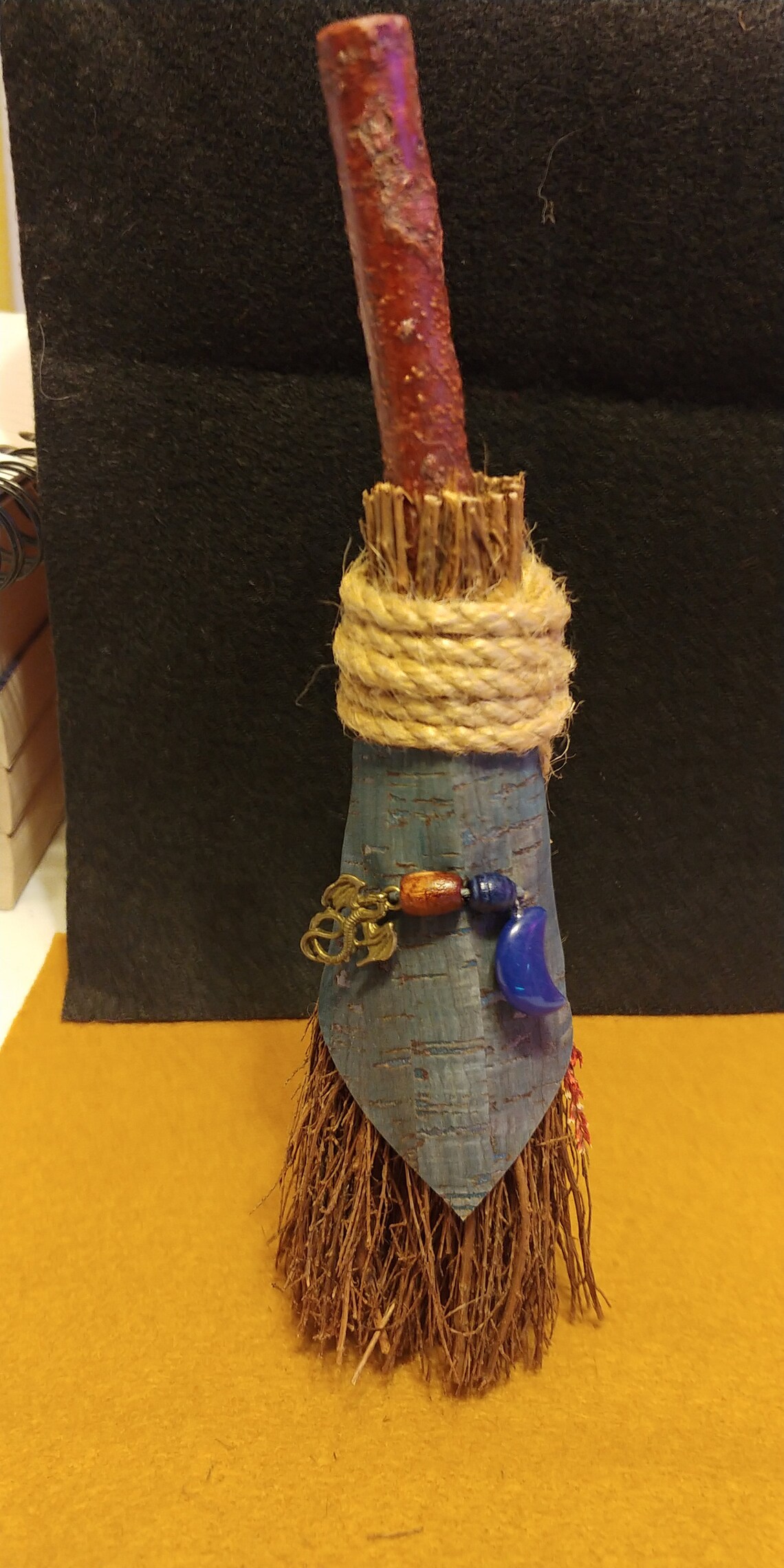 Altar Hand Broom Besom Wicca Witchcraft Pagan - Etsy