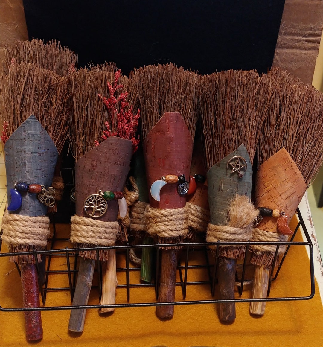 Altar Hand Broom Besom Wicca Witchcraft Pagan - Etsy