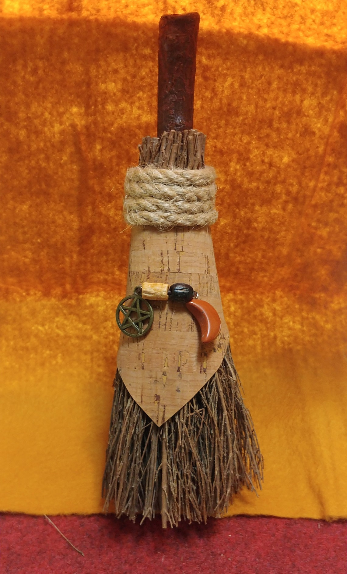 Altar Hand Broom Besom Wicca Witchcraft Pagan - Etsy