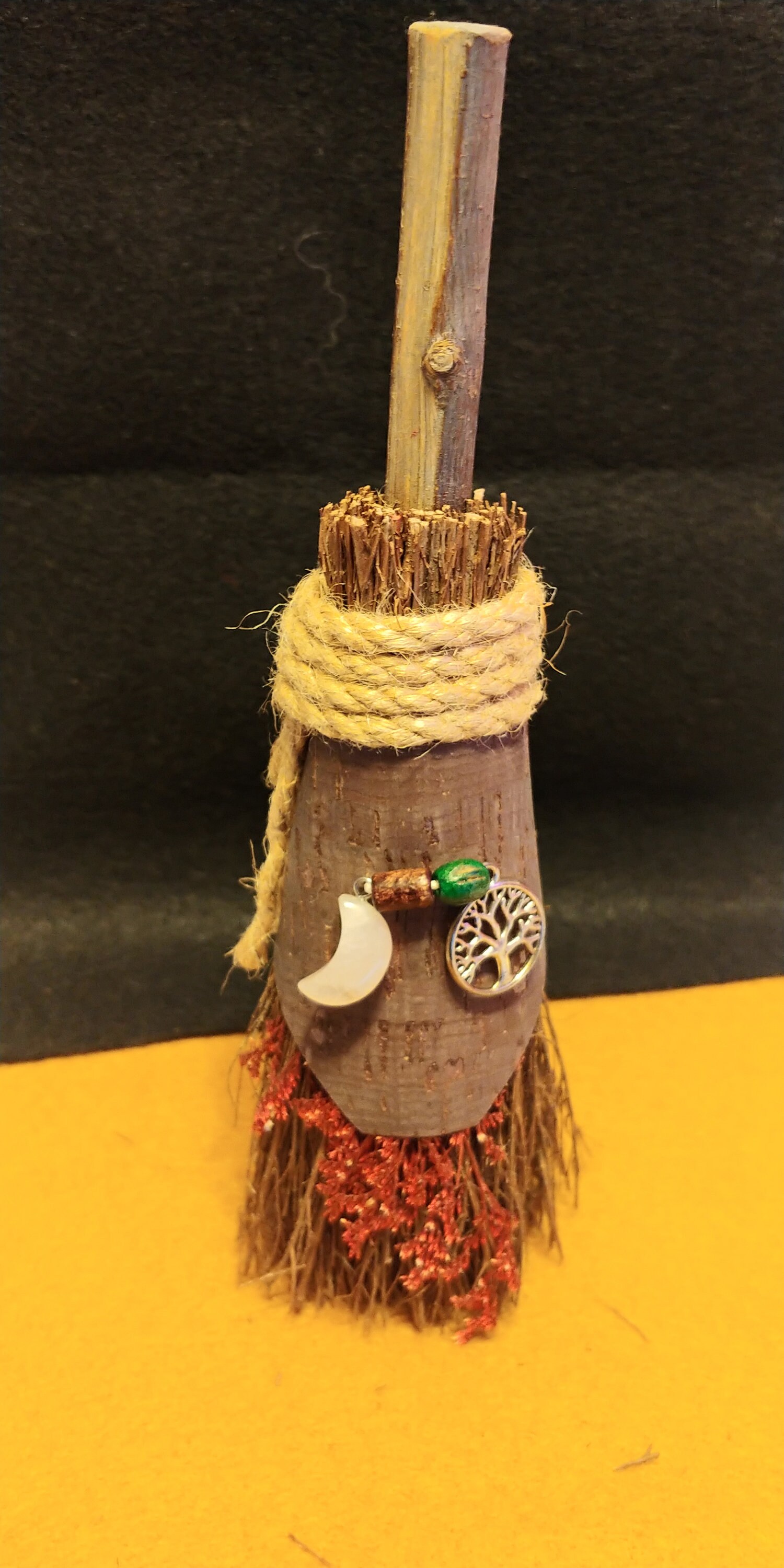 Altar Hand Broom Besom Wicca Witchcraft Pagan - Etsy