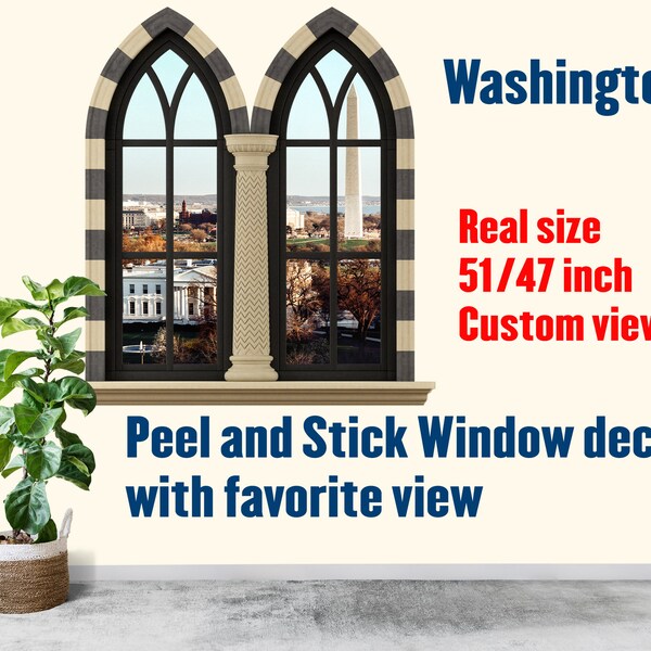 Fake Window Wall Decal - Etsy Australia
