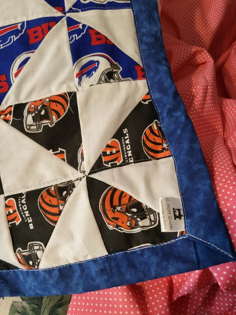 NFL Quilt - Etsy