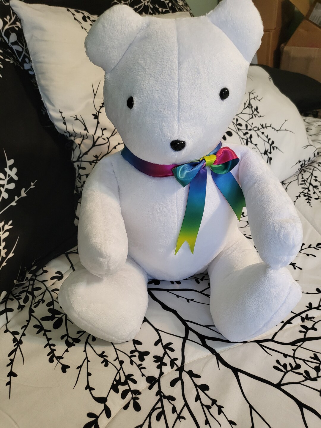 Plush Polar Bears - Etsy