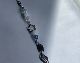 Satoru Gojo Phone Charm Jujutsu Kaisen Beaded Phone Charm Y2K Jewelry ...