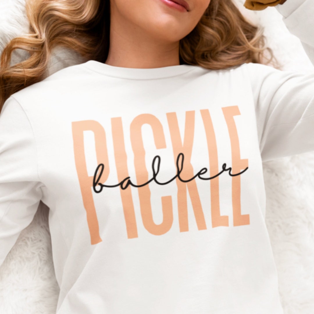 Pickleball Shirts Preppy Clothes Clothing Stuff Top Long Sleeve Women ...