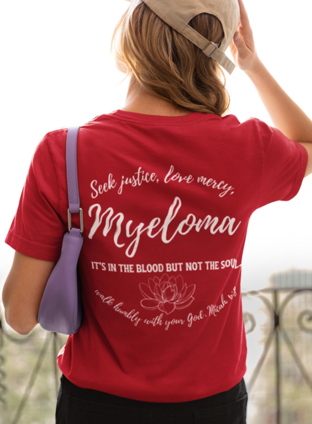 Shirt for Her Multiple Myeloma Comfort Colors Handmade Design Tshirt ...
