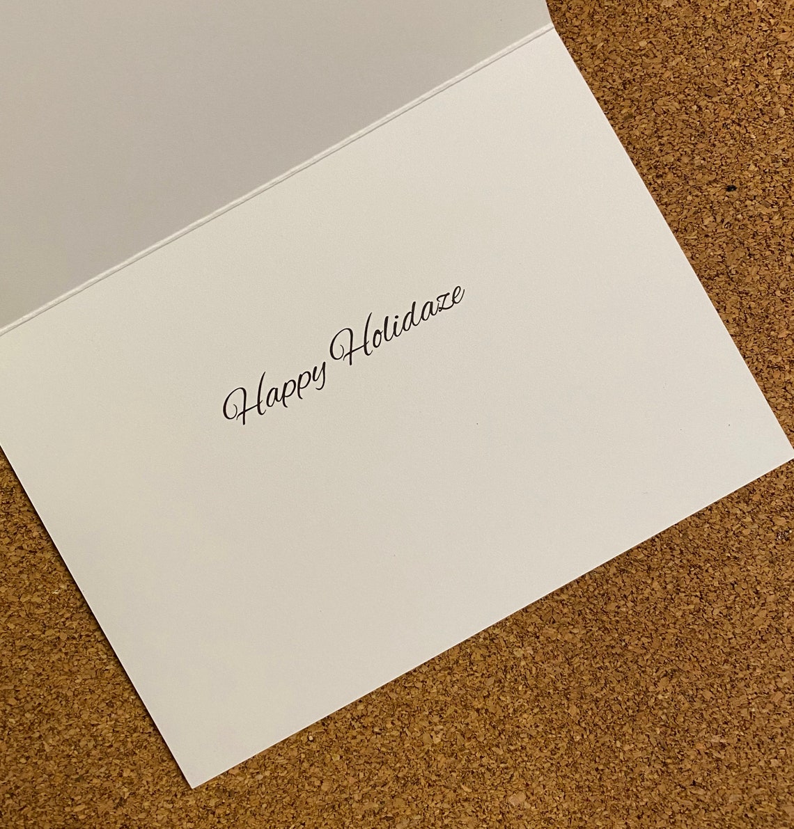 Happy Holidaze Greeting Card - Etsy