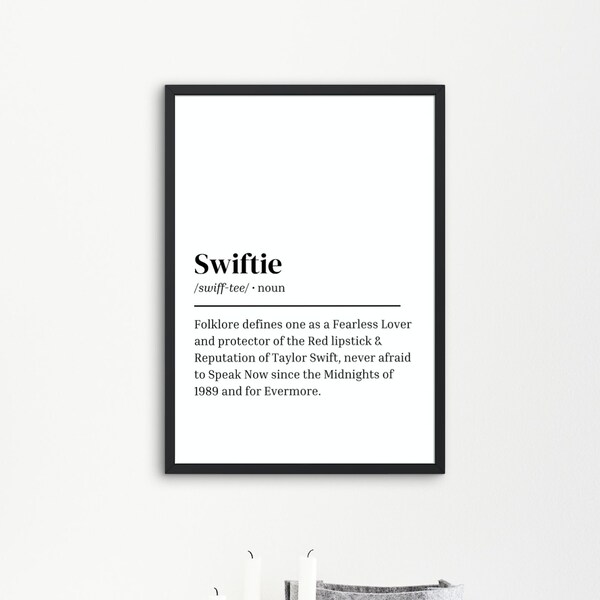 Swiftie Bedroom Art - Etsy