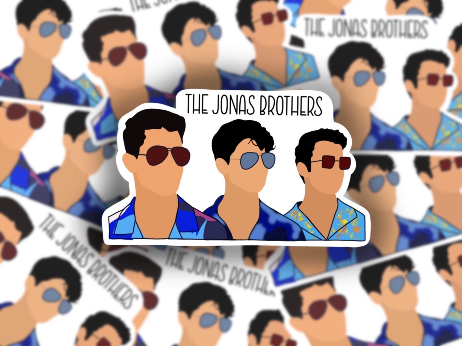 Jonas Brothers Sticker Joe Nick and Kevin - Etsy