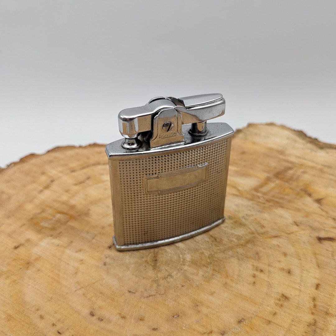 Vintage Ronson Cadet 1959 Chrome Petrol Lighter - Etsy UK
