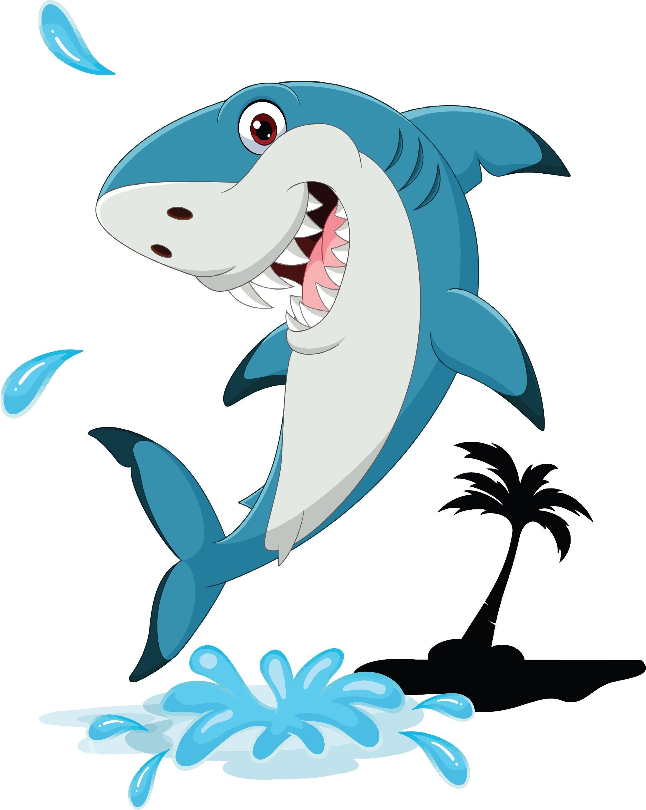Friendly Shark Clipart