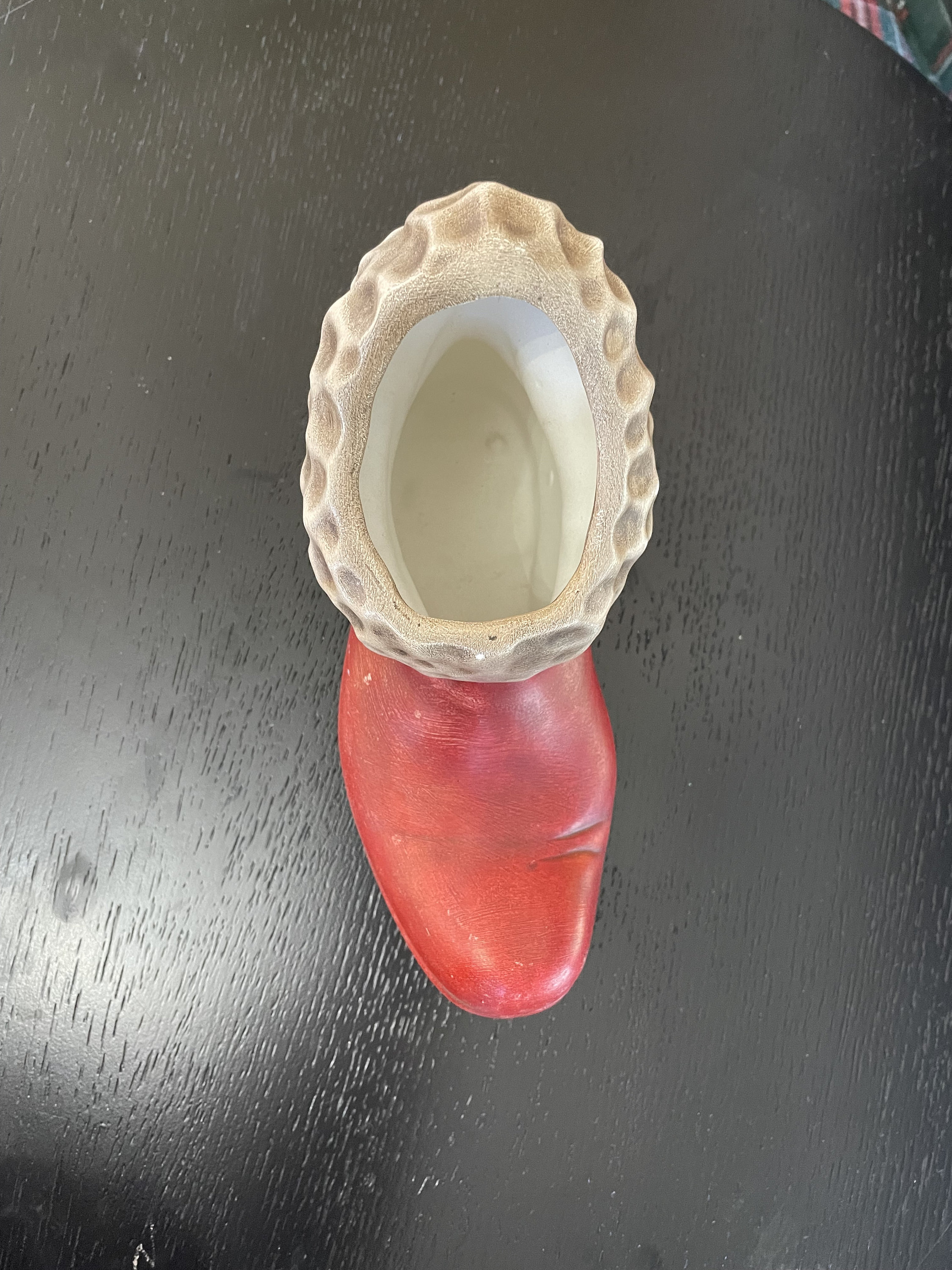 Vintage Atlantic Mold Santa Claus Boot Vase Candy Holder Planter - Etsy