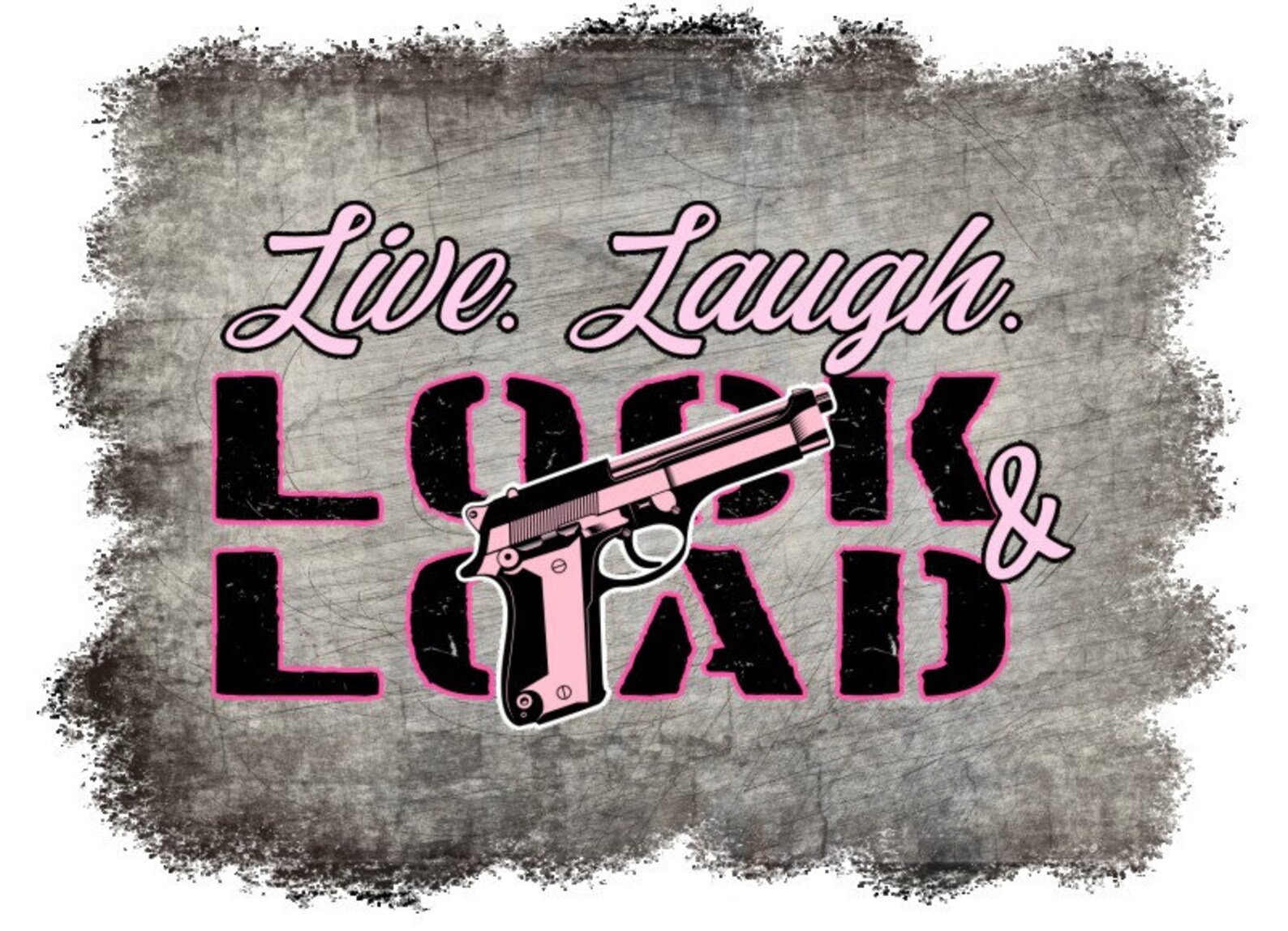 Live Laugh Lock and Load Guns whiskey beer and freedom Grab | Etsy