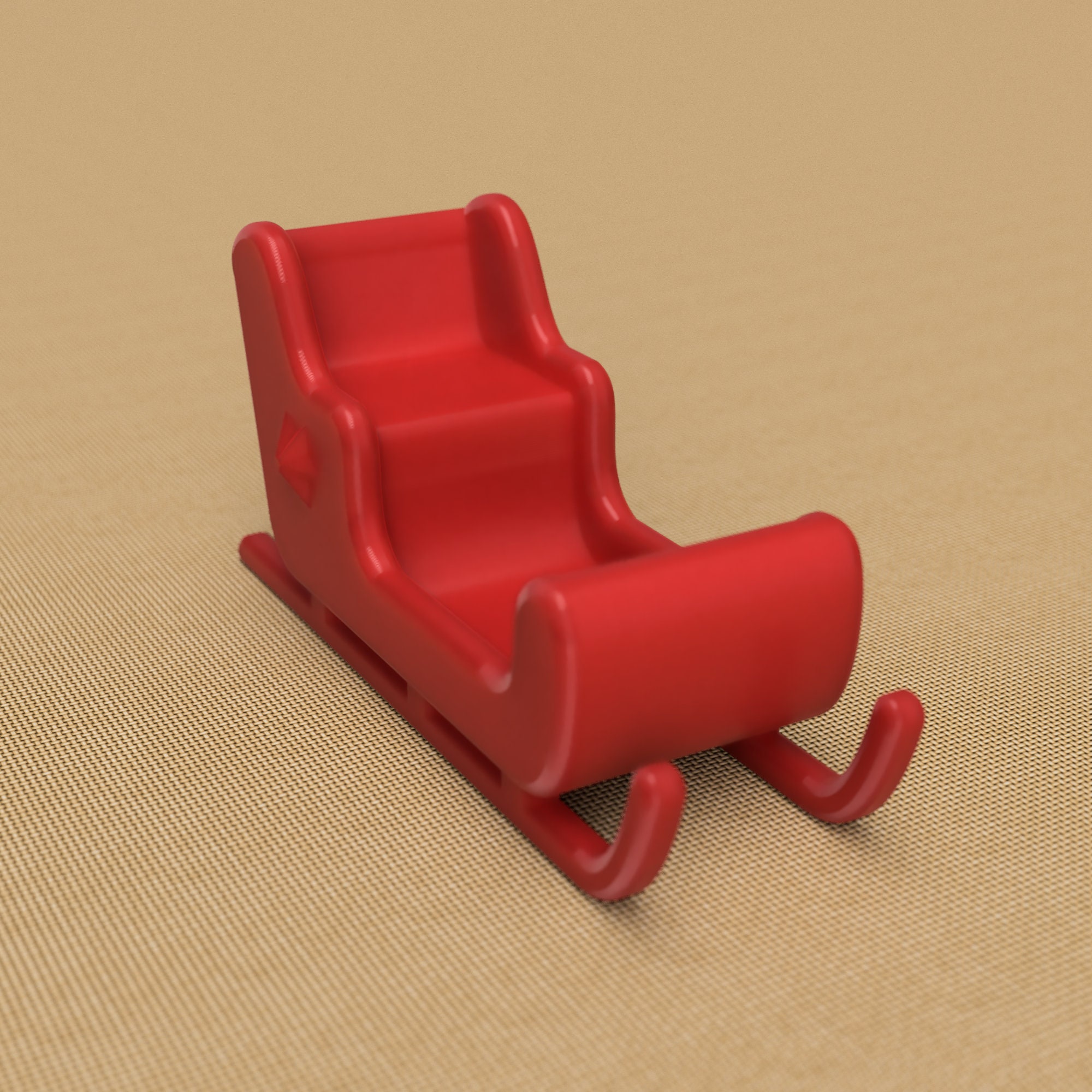 Santas Sleigh (stl-file for 3D Printing) - Etsy