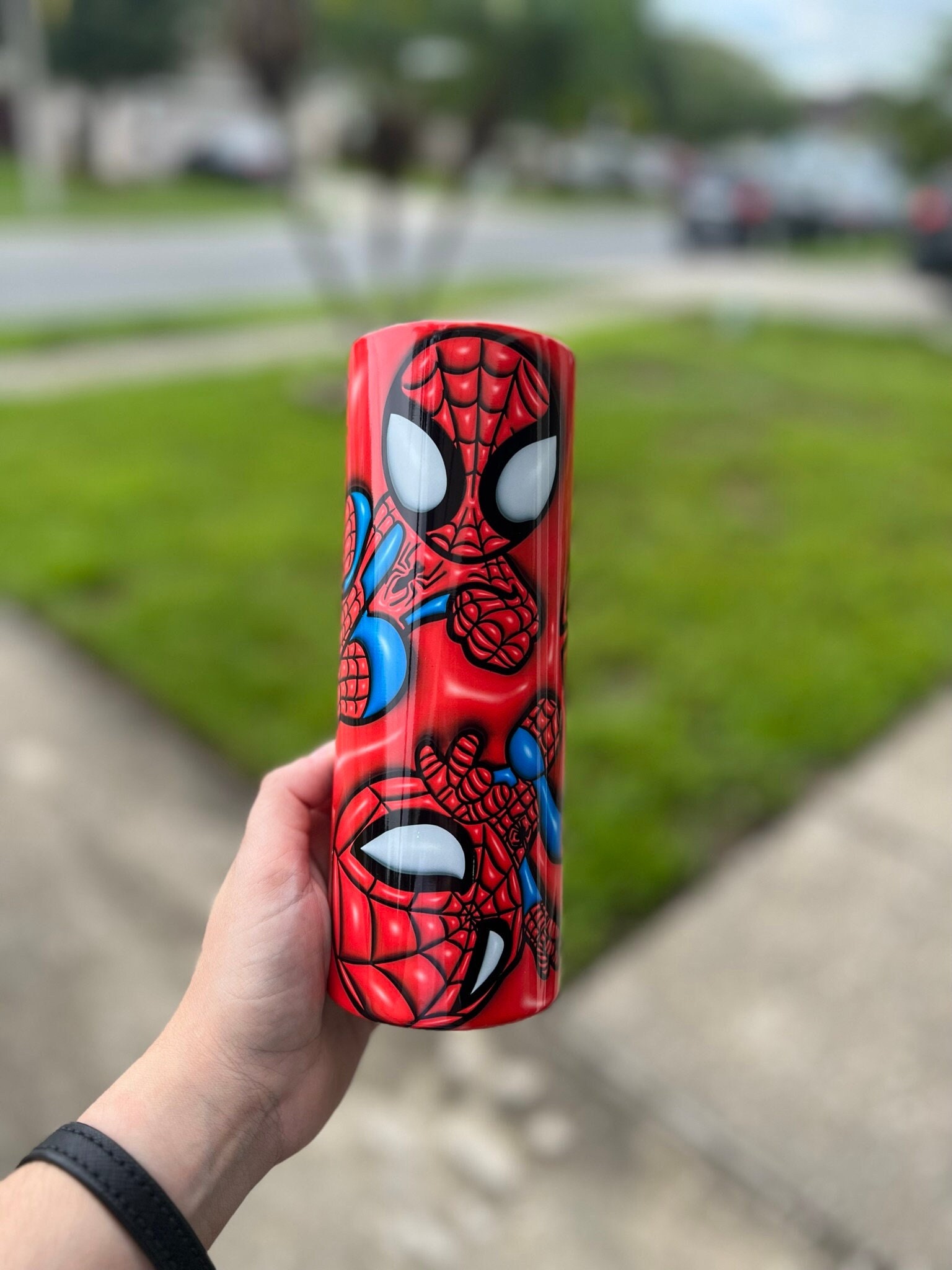 Spiderman Tumbler Spider-man Cup Spider Man Gifts - Etsy