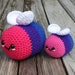 Crochet Bi Pride Bee Plush Amigurumi LGBT Queer - Etsy