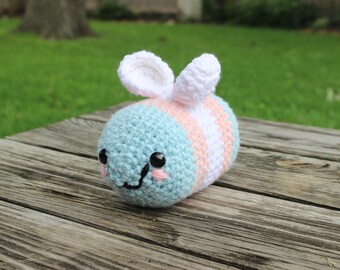 Crochet Genderfluid Pride Bee Plush Amigurumi LGBT Trans Queer - Etsy