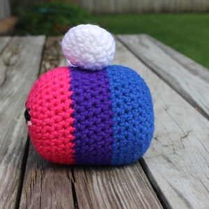 Crochet Bi Pride Bee Plush Amigurumi LGBT Queer - Etsy