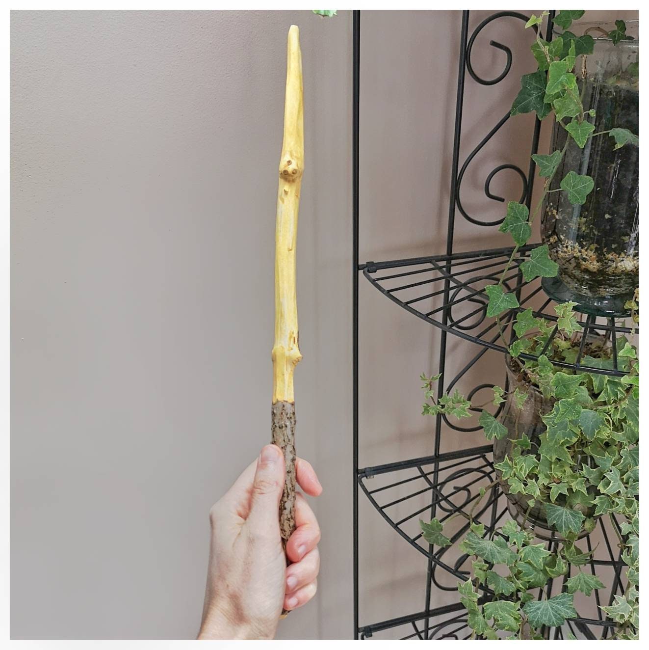 Elder Ritual Ogham Wand Magical Forest Tools Hand Made to | Etsy UK