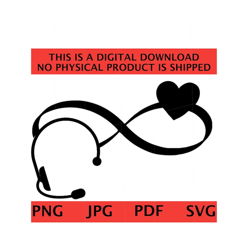 911 Dispatcher Kopfhörer Herz - SVG PNG JPG - Wertschätzung Geschenk ...