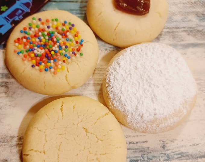 Traditional Puerto Rican Mantecadito Cookies One Dozen - Etsy