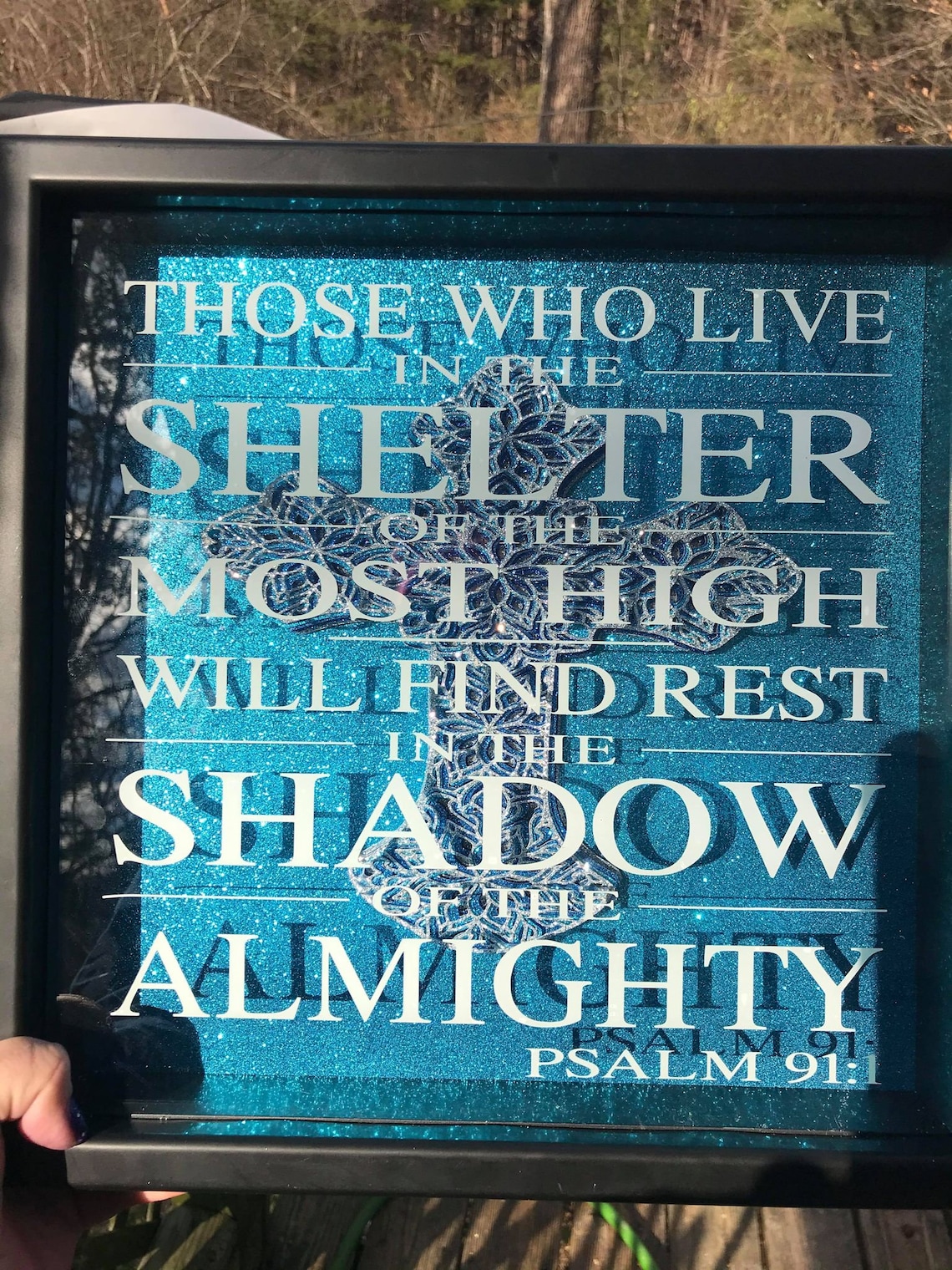 Custom Bible Verse Shadow Box/frame - Etsy