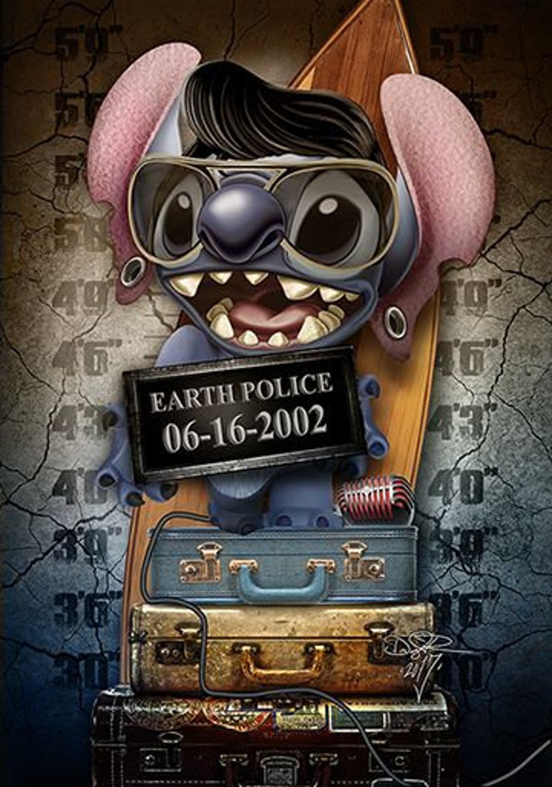 Little Blue Alien Mug Shot PNG - Etsy