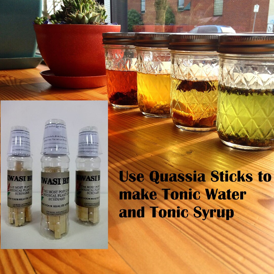 Aromatic Bitter Wood Sticks (quassia Amara / Amargo Wood Bottled) - Etsy