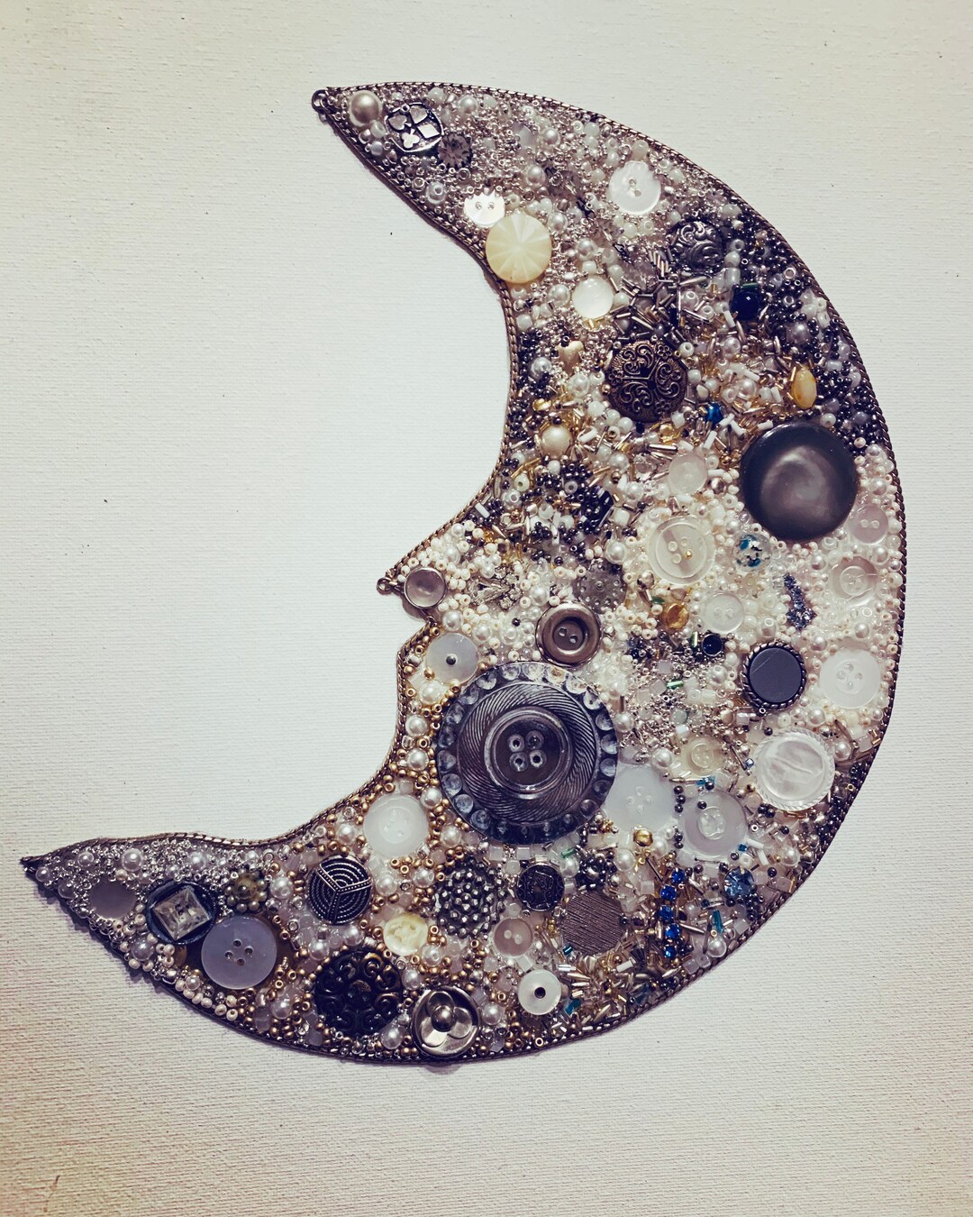 Silver Mexican Moon - Etsy