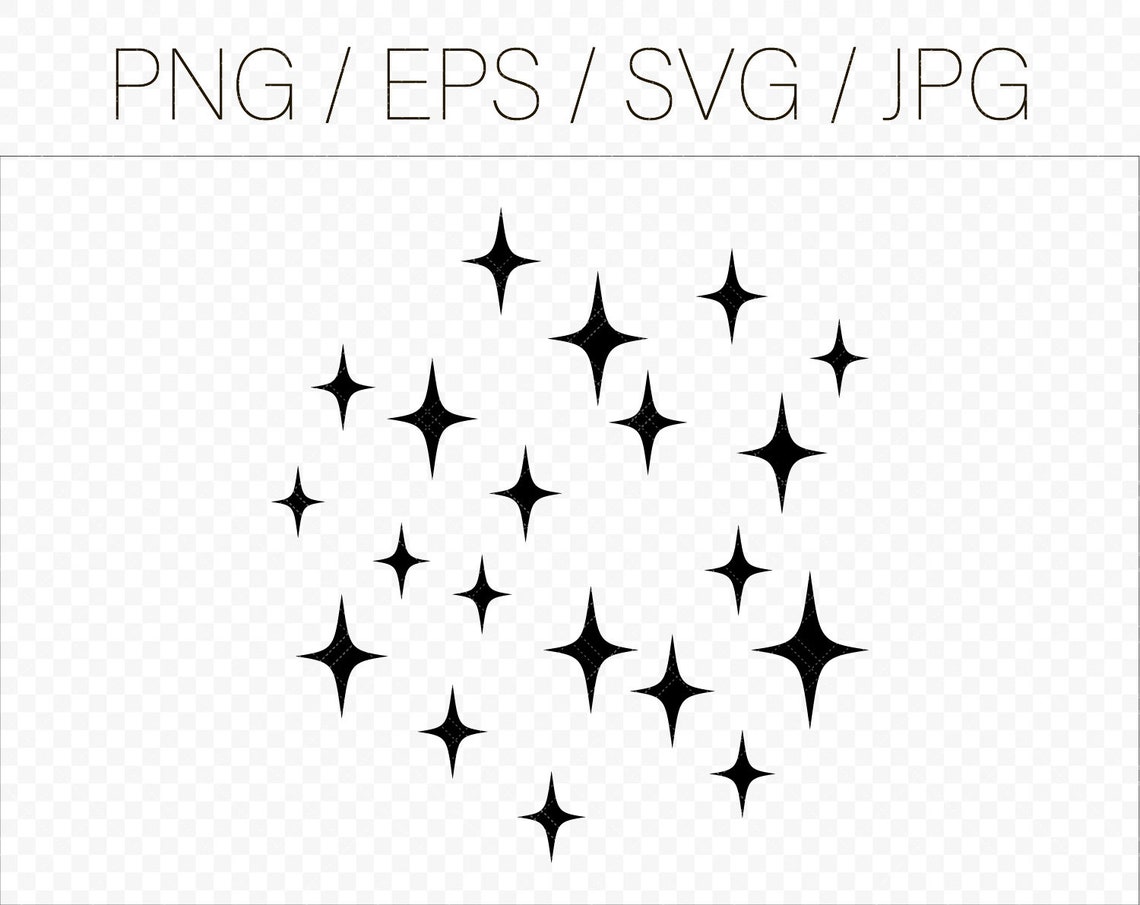 Sparkles Svg Stars Svg Star Svg Galaxy Svg Star Background Svg - Etsy