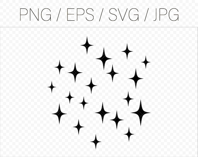 Sparkles Svg Stars Svg Star Svg Galaxy Svg Star Background Svg Vector ...