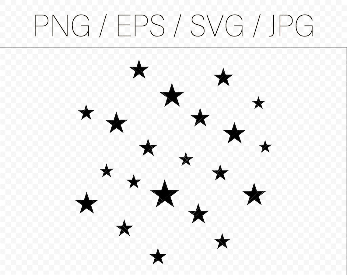 Stars Svg Star Svg Galaxy Svg Star Background Svg Vector Stars Mystical ...