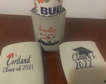 Graduation Can Koozies - Etsy