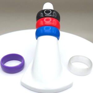 Stylish 3D Printed Ring - Custom Finish, Lightweight & Durable - Etsy