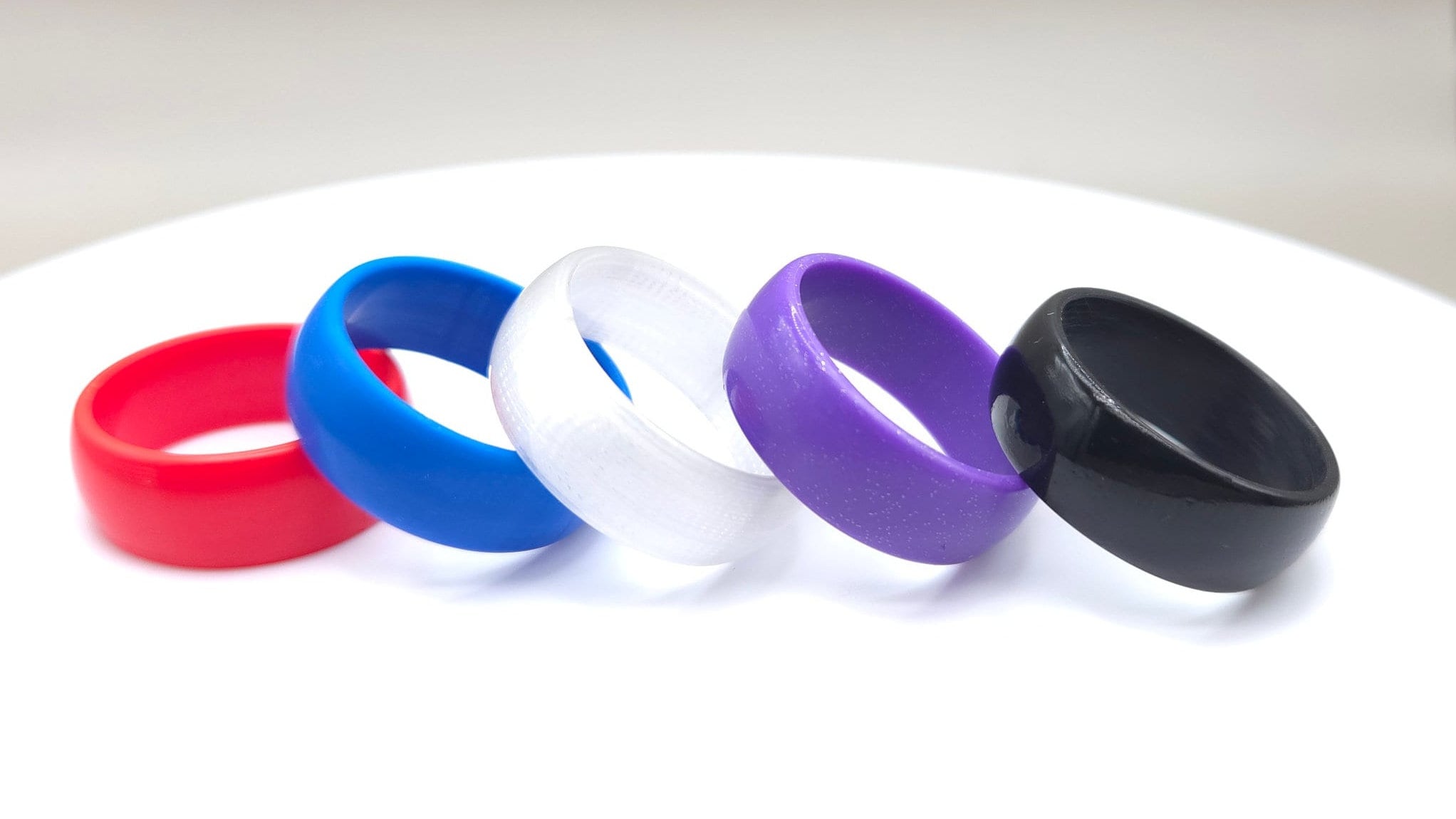 Stylish 3D Printed Ring - Custom Finish, Lightweight & Durable - Etsy