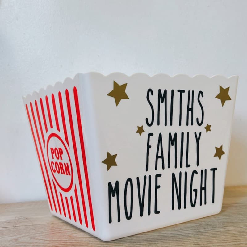 Popcorn Bucket Movies - Etsy