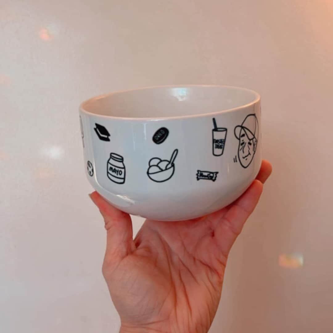 PRINT Your Image Bowl | Logo Custom Bowl | Custom Cereal Bowl | Photo ...