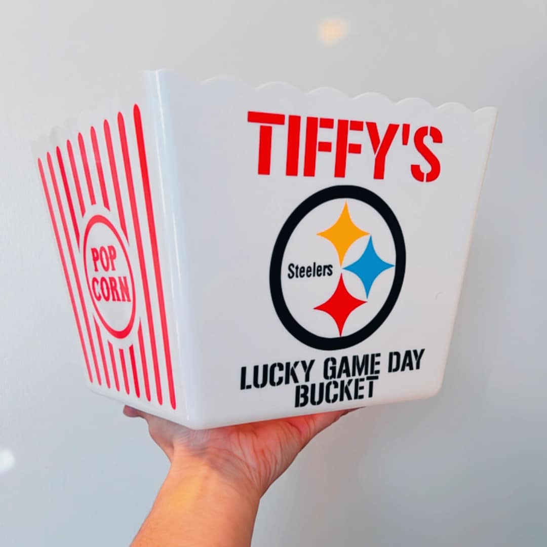 Steelers NFL Popcorn Bucket | Tampa Bay | Custom Popcorn Bowl | NY ...