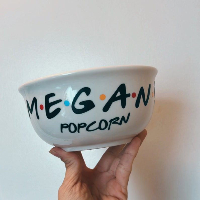 Personalized Friends TV Show Cereal Bowl Custom Friends - Etsy