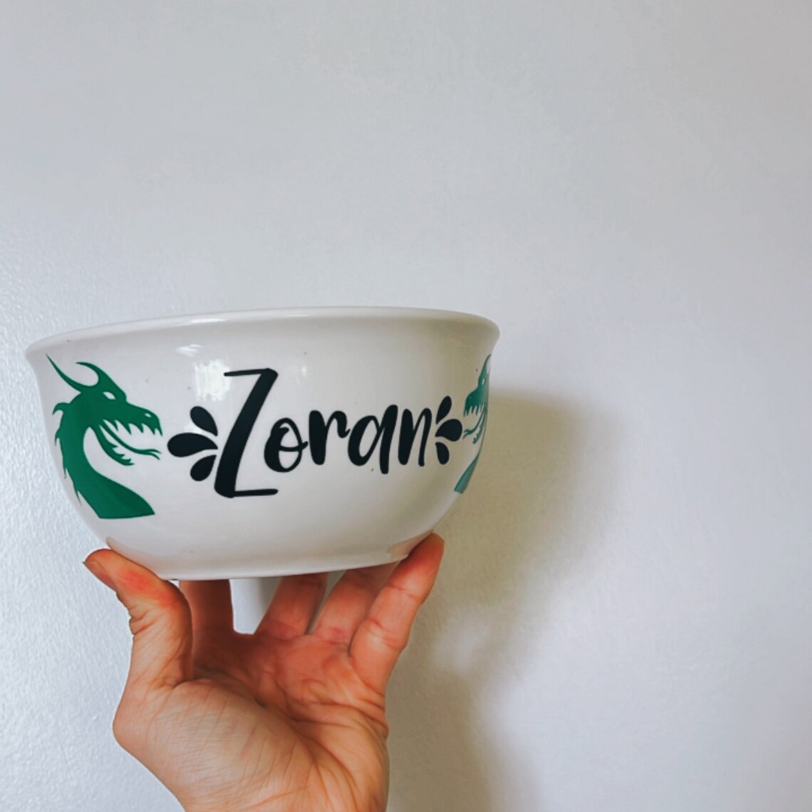 Make Your Own Custom Bowl Logo Personalized Bowl Ice Cream - Etsy