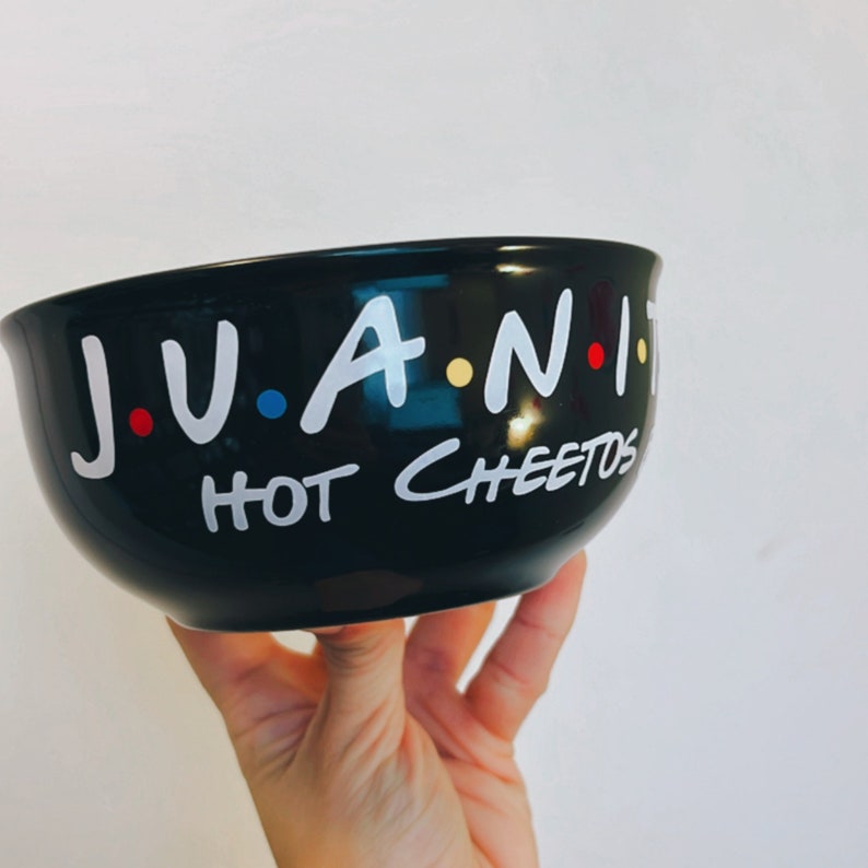 Personalized Friends TV Show Cereal Bowl Custom Friends - Etsy