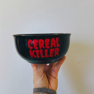 Cereal Killer Bowl | Serial Killer Cereal Bowl | Cereal Lover Gift ...