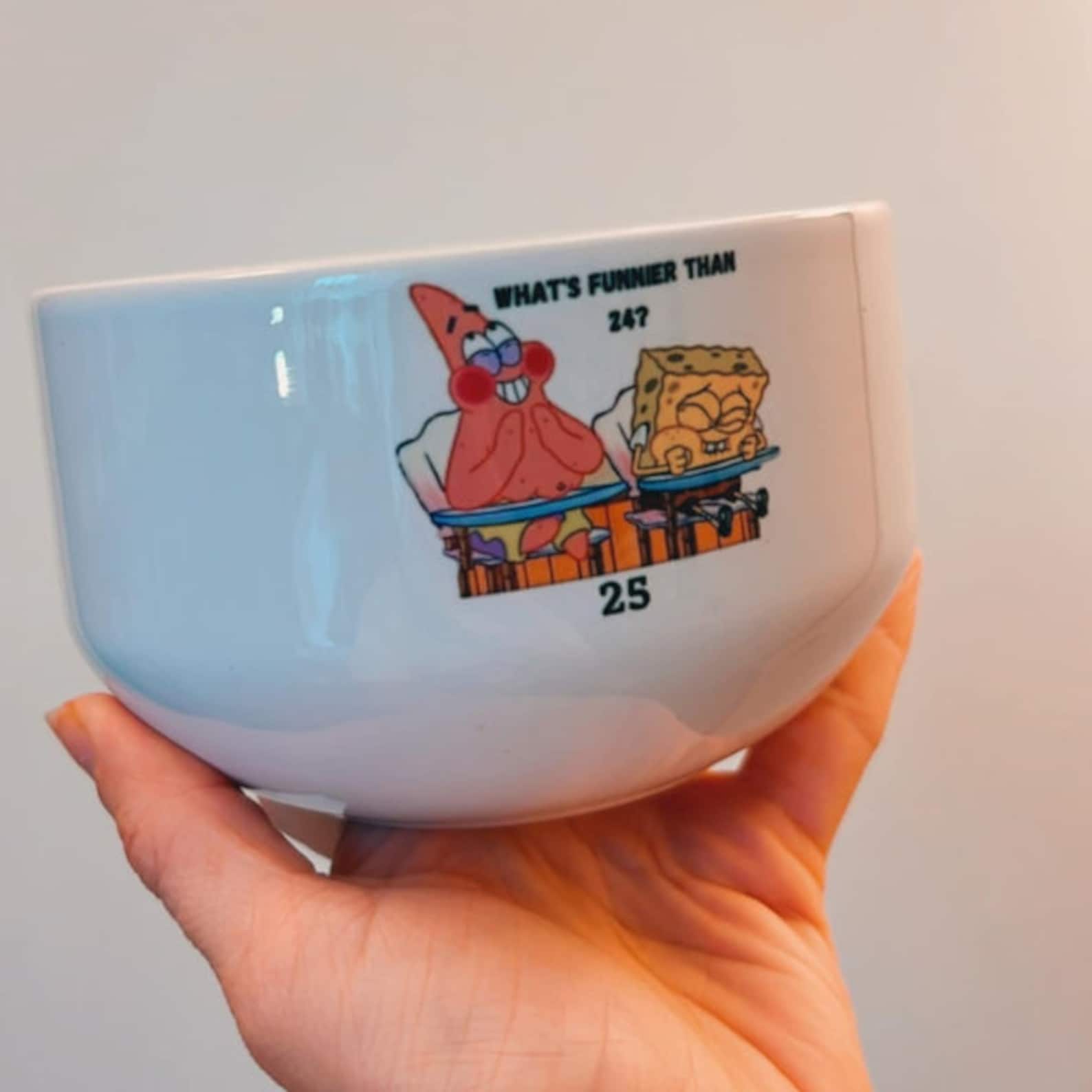 PRINT Your Image Bowl | Logo Custom Bowl | Custom Cereal Bowl | Photo ...
