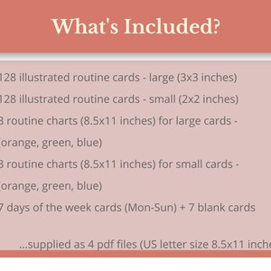 Daily Editable Routine Cards & Charts for Kids, Rhythm Cards, Routine ...