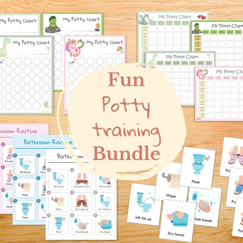 Potty Training Visual - Etsy